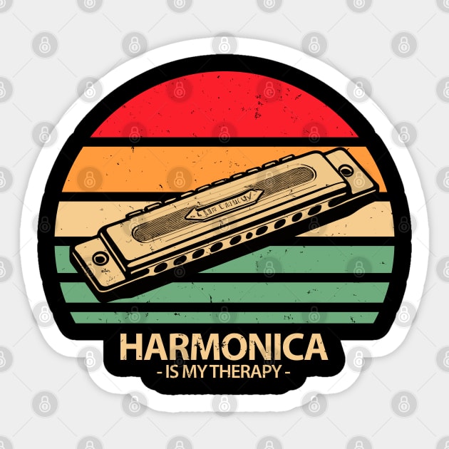 harmonica - Harmonica - Sticker | TeePublic